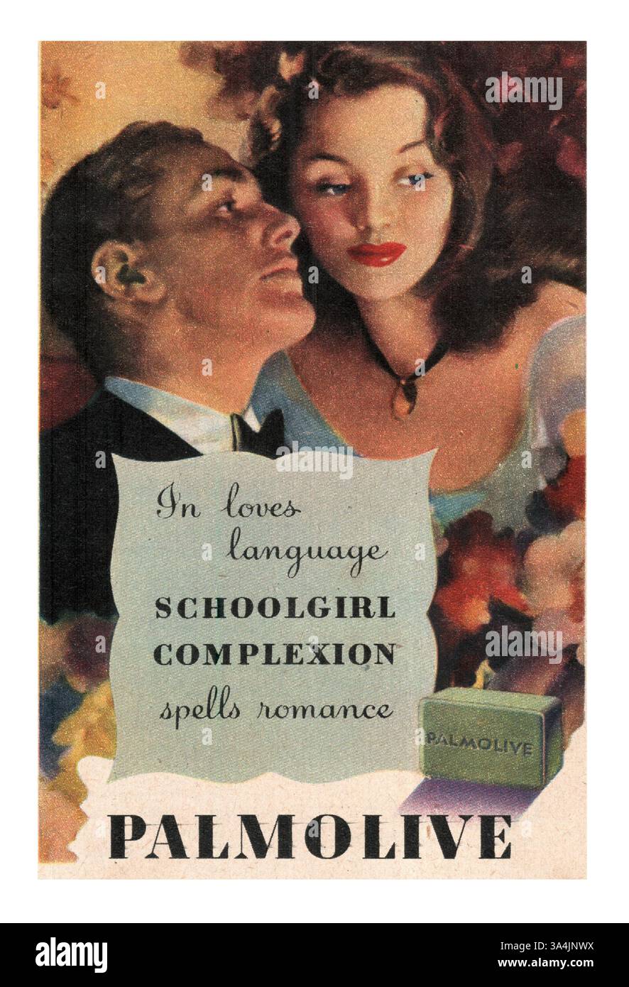 1947 uk advert palmolive soap hi-res stock photography and images - Alamy
