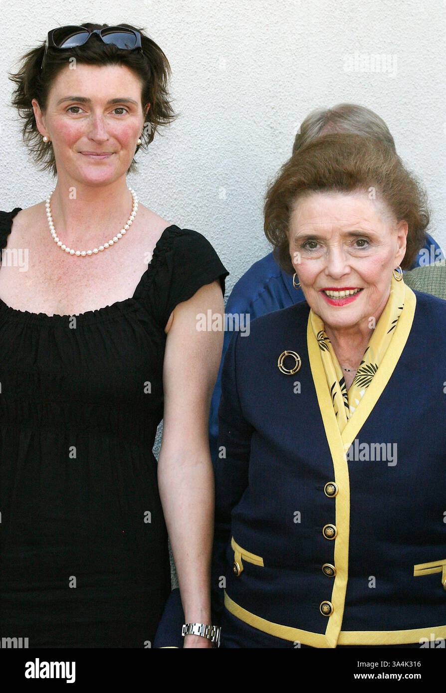 May 20, 2005 - PATRICIA NEAL as she receives Star Number 7018 NEXT TO ...