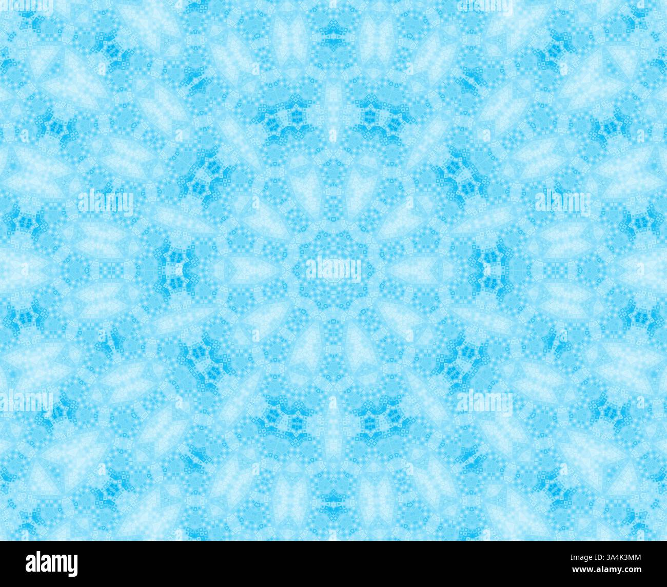 Blue background with abstract concentric pattern Stock Photo - Alamy
