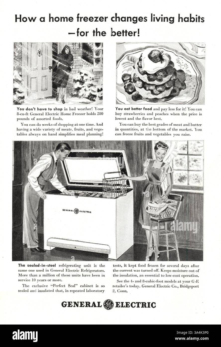 General electric advertisement Cut Out Stock Images & Pictures - Alamy