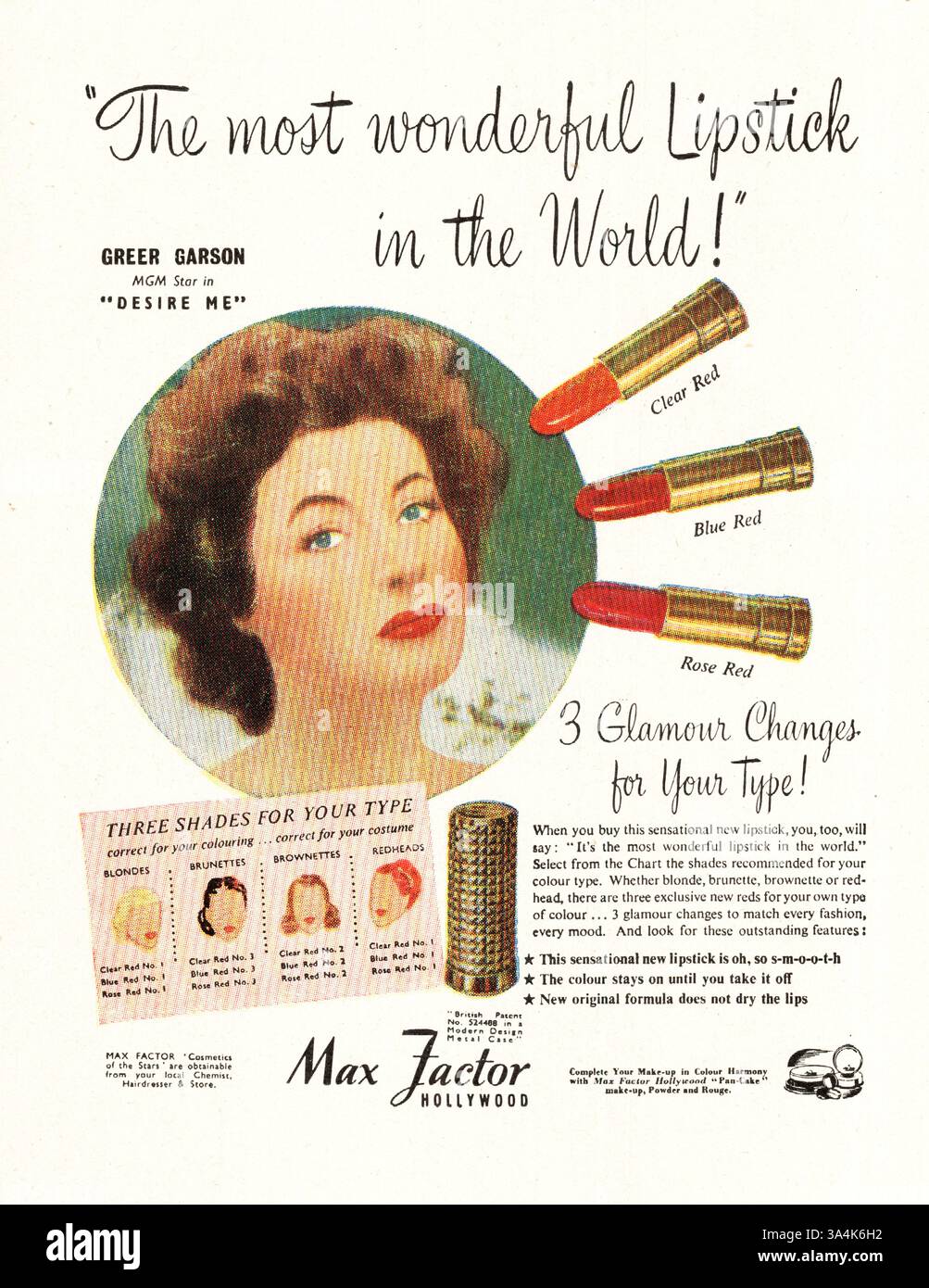 Cosmetics advertisement actress hi-res stock photography and images - Alamy