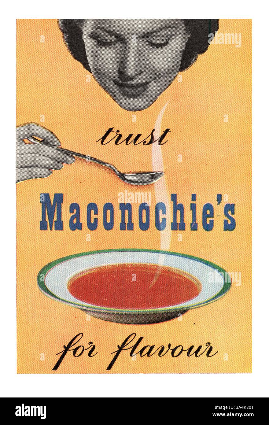 1948 uk advert maconochies soups hi-res stock photography and images ...