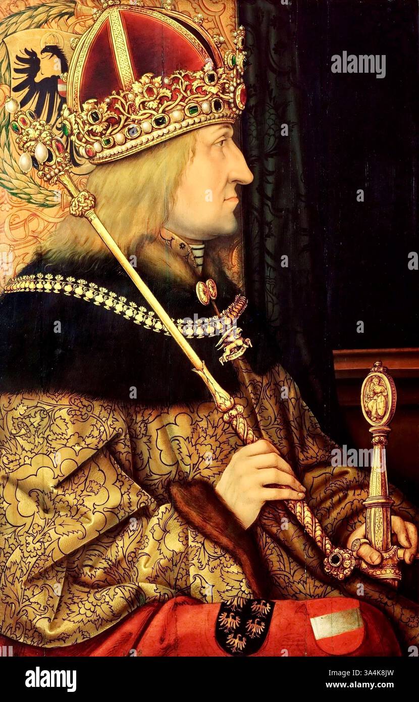 A well-known portrait of Frederick III, Holy Roman Emperor, was created ...
