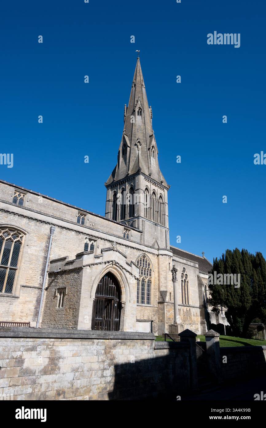 St. Mary the Virgin Church, Ketton, Rutland, England, UK Stock Photo ...