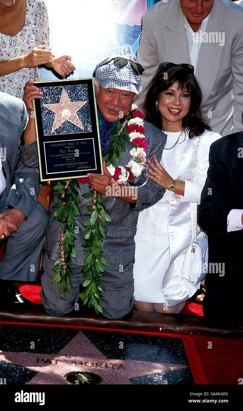 Nov. 28, 2005 - PAT MORITA AND WIFE.PAT MORITA GETS STAR. MICHAEL ...