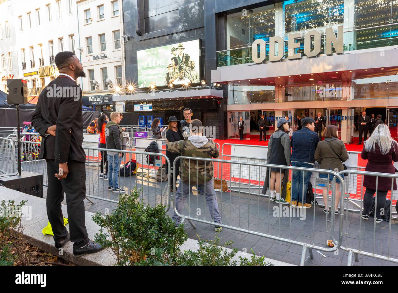 Red Carpet event at Odeon cinema, Leicester Square, London Stock Photo ...