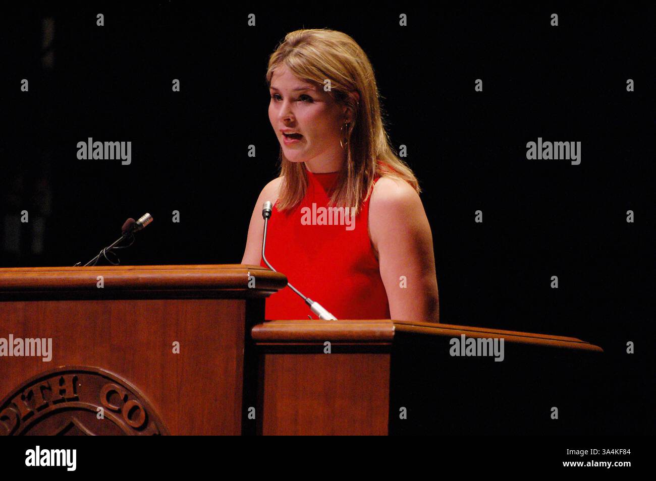 Nov. 14, 2007 - K55591JG.FIRST DAUGHTER JENNA BUSH, SPEAKING ABOUT HER ...