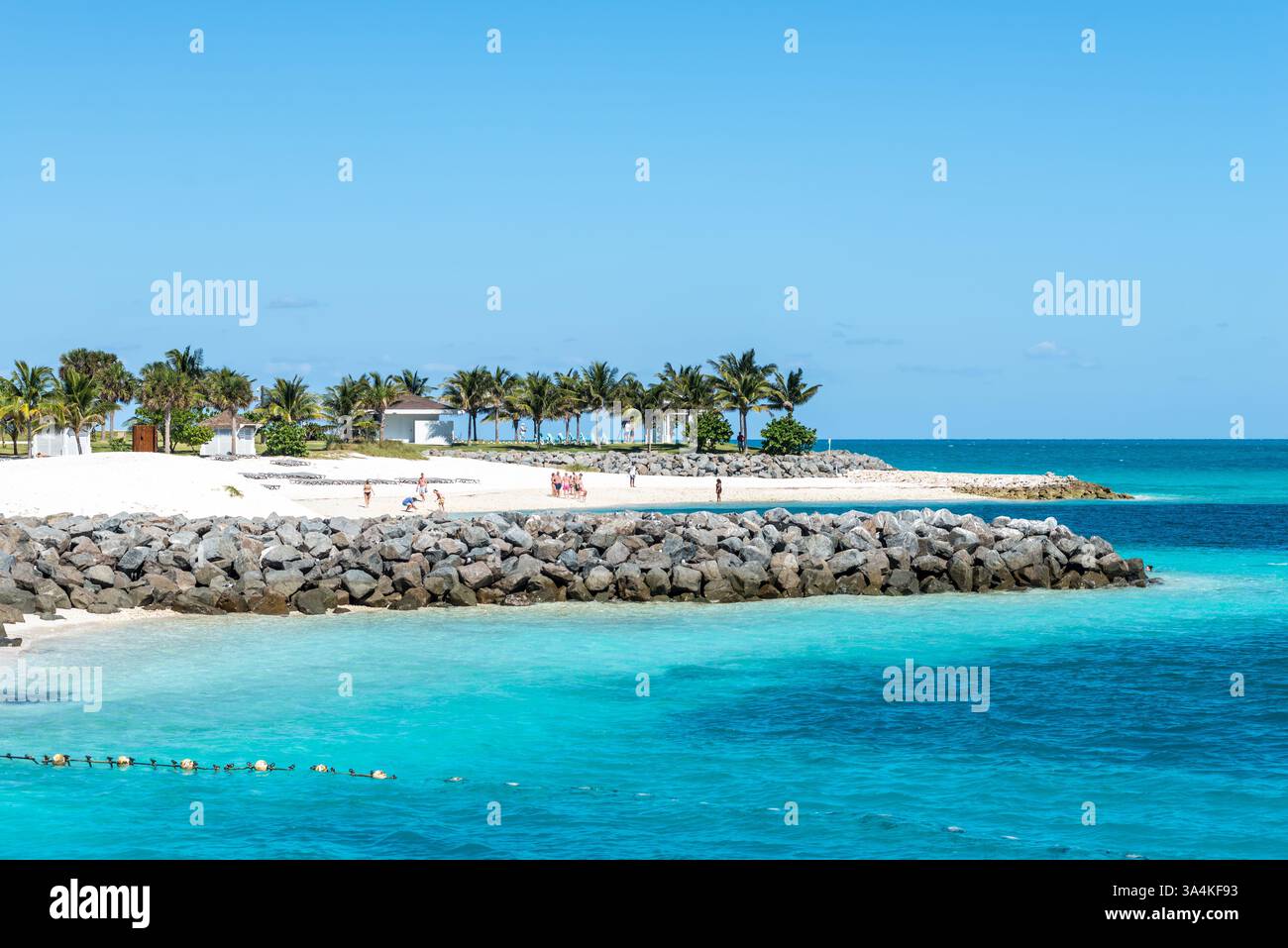 Ocean Cay MSC Marine Reserve, The Bahamas - April 6, 2024: Paradise ...