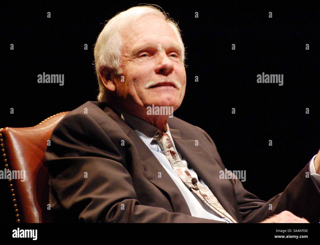 Nov. 19, 2007 - K55660JG.TED TURNER AT UNC CHAPEL HILL, CELEBRATED HIS ...