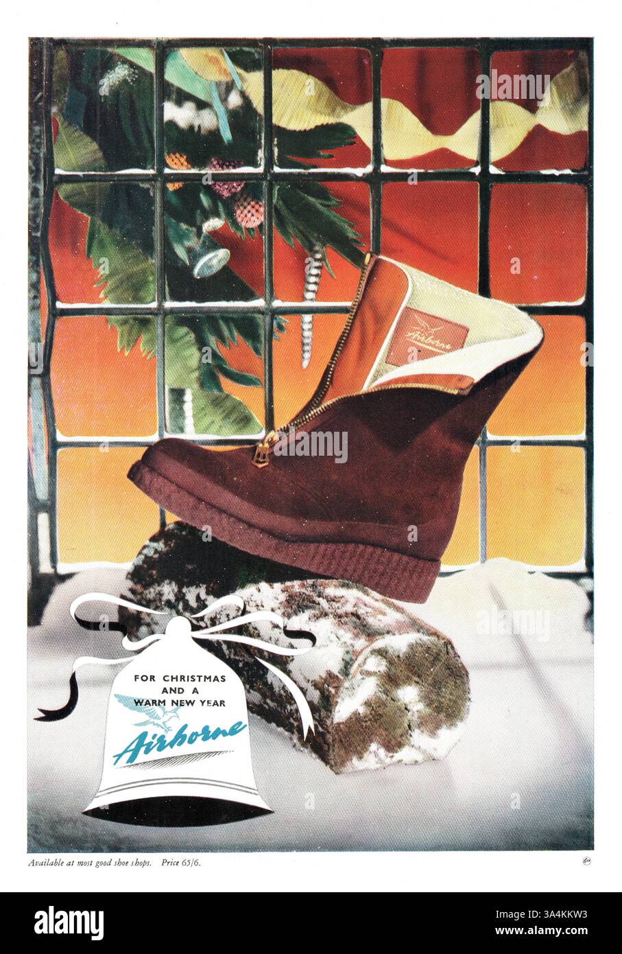 1948 uk advert airborne boots hi-res stock photography and images - Alamy