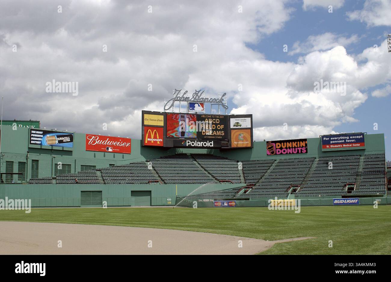 Feb. 6, 2009 - Boston, Massachusetts, U.S - Inside the Green Monster ...