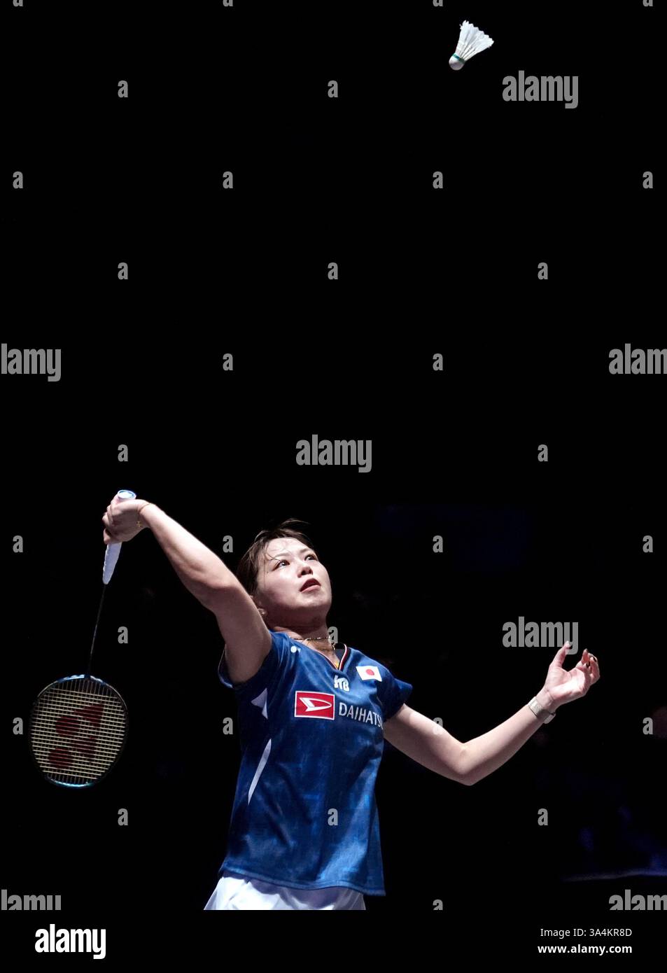 Japan's Yuki Fukushima in action against Japan's Nami Matsuyama and ...