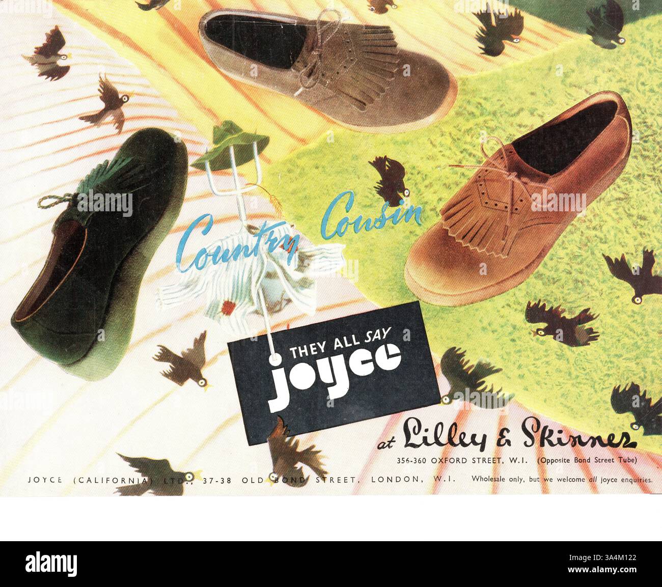 1949 uk advert joyce shoes hi-res stock photography and images - Alamy