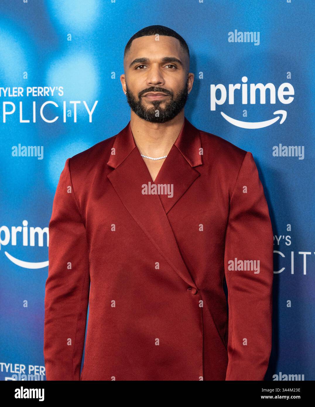 New York, United States. 18th Mar, 2025. Tyler Lepley attends premiere ...