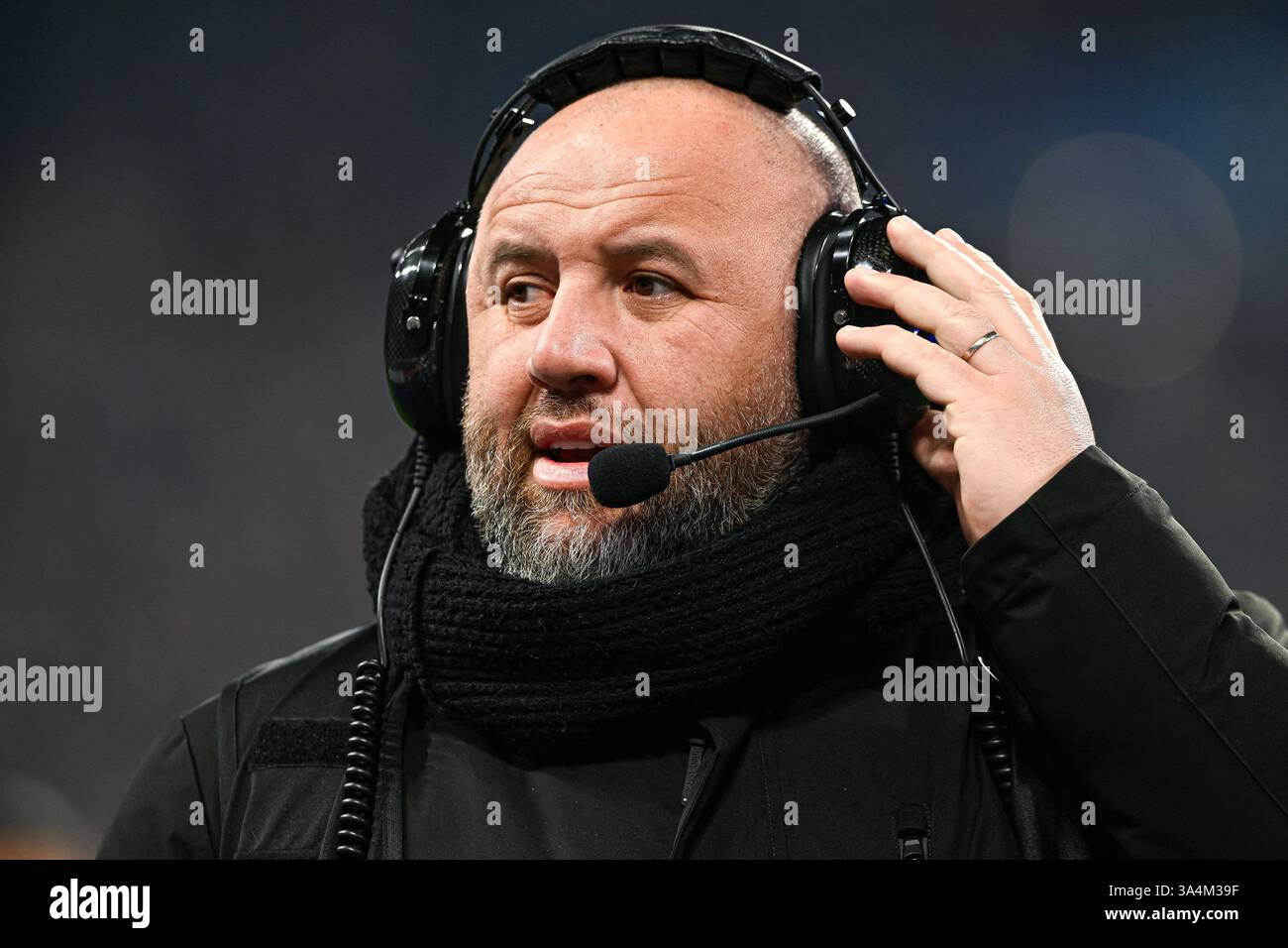 Mokhtar Guetari bodyguard from TPMP during the 6 or Six Nations ...