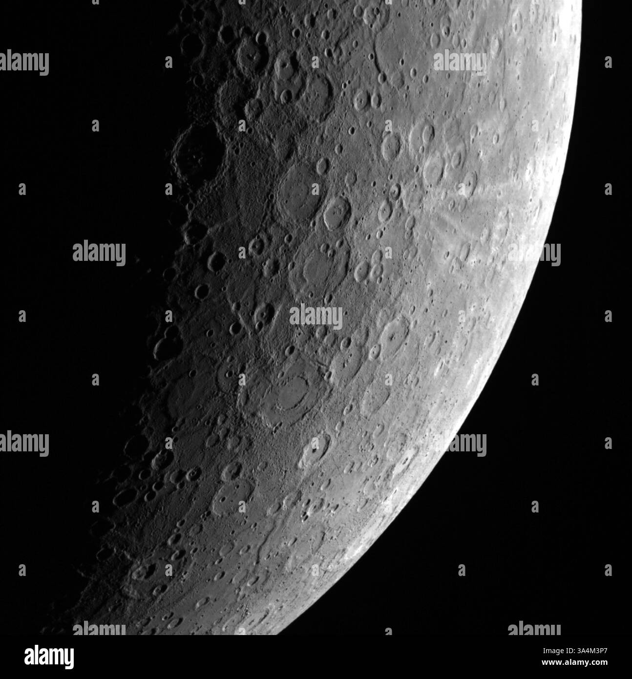 June 14, 2013 - A View of Mercury From Afar: This image of Mercury ...