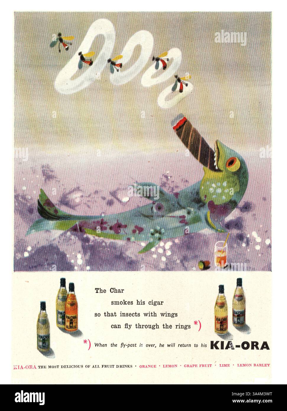 1949 uk advert kia ora fruit drinks hi-res stock photography and images ...