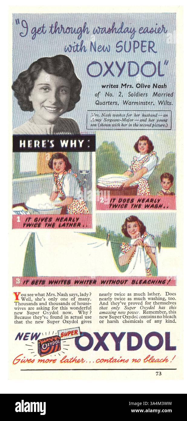 Washing machine advertisement hi-res stock photography and images - Alamy