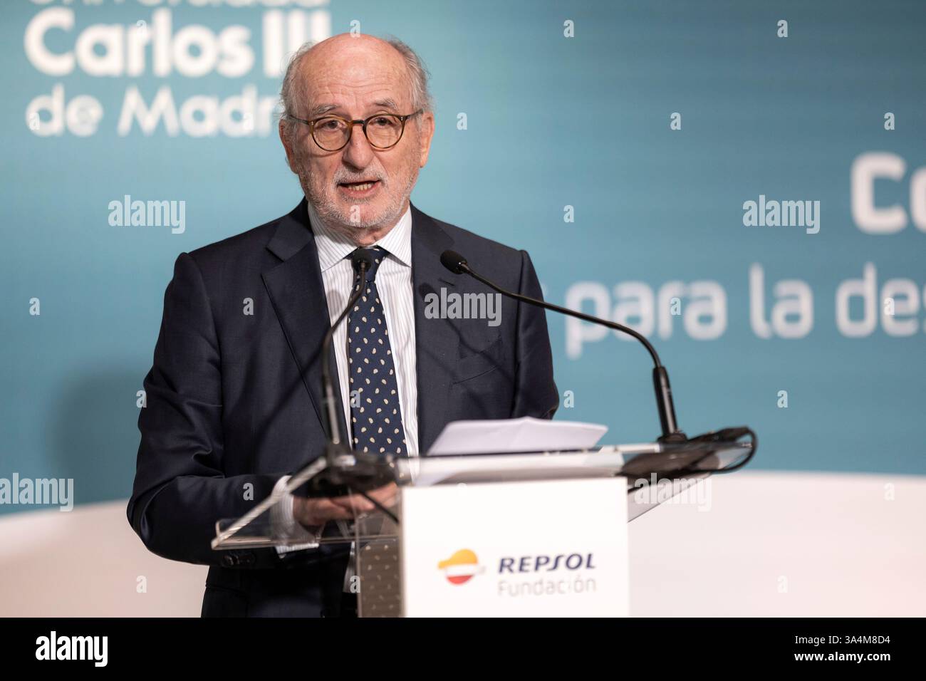 Repsol's CEO, Josu Jon Imaz, during the Fundación Repsol conference ...