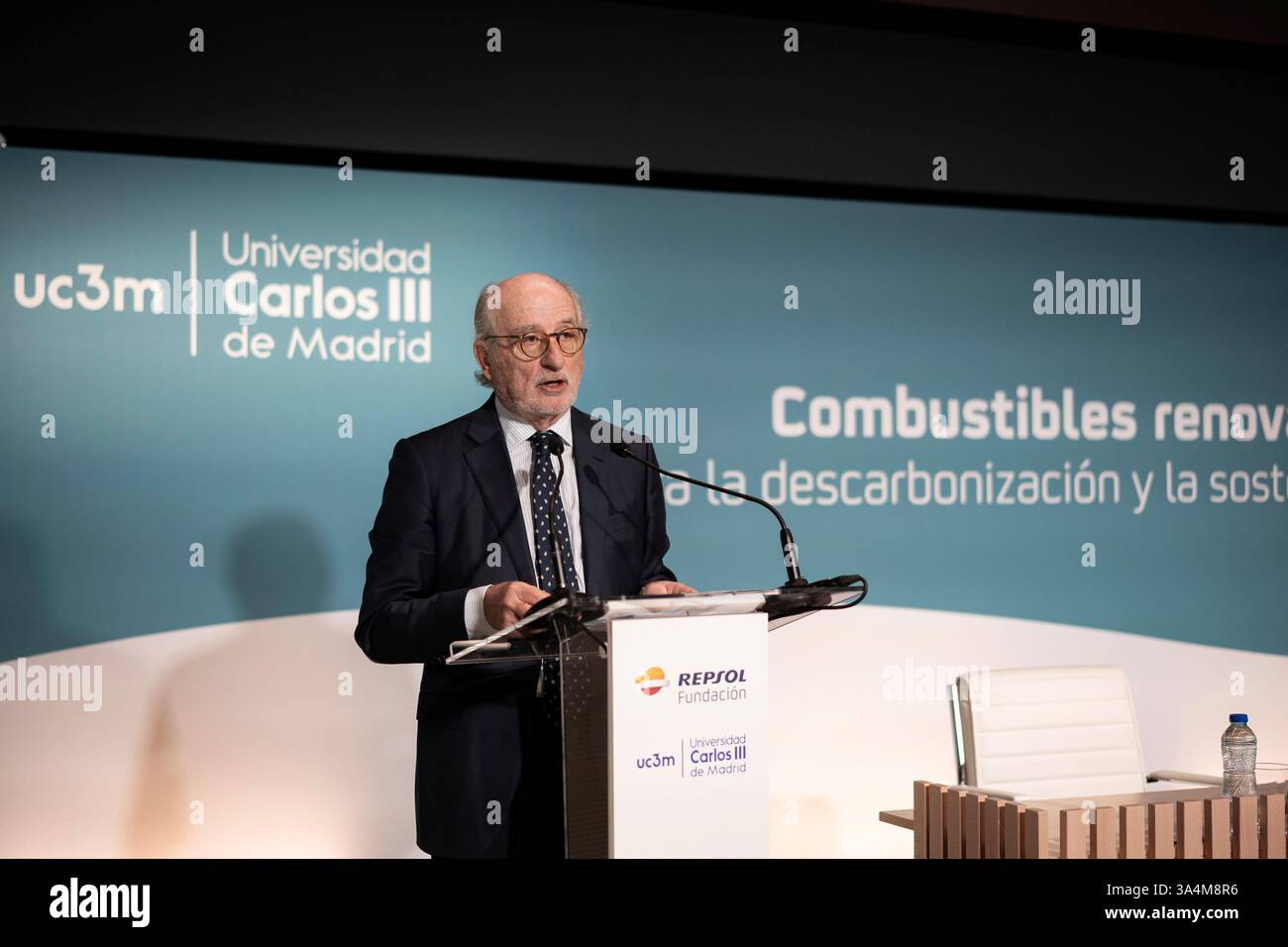 Repsol's CEO, Josu Jon Imaz, during the Fundación Repsol conference ...