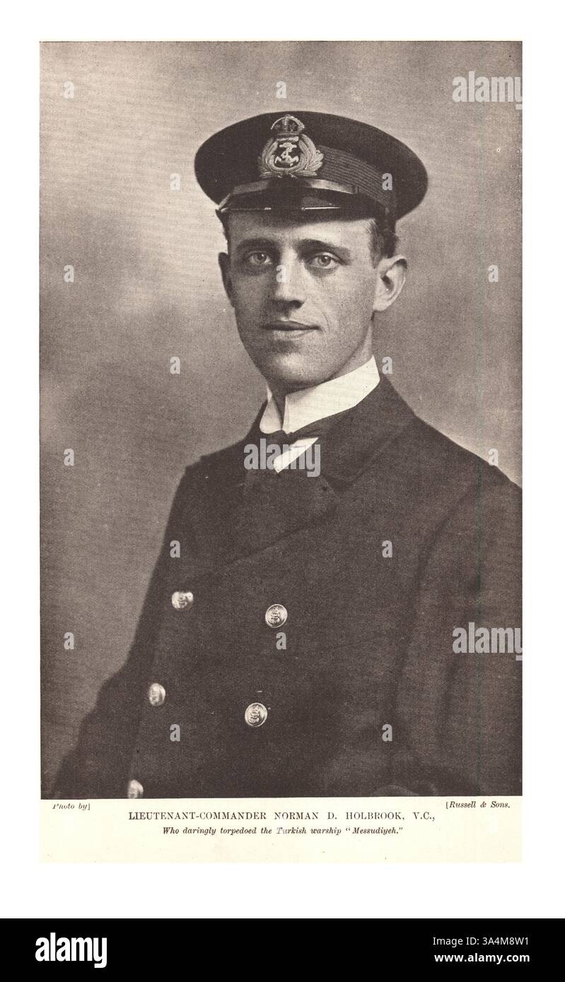 1915 photo lieutenant commander norman holbrook hi-res stock ...