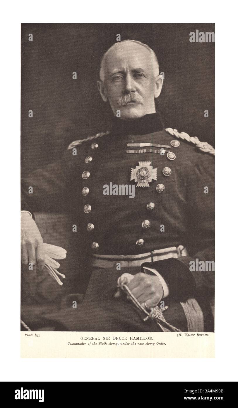 1915 photo general sir bruce hamilton hi-res stock photography and ...