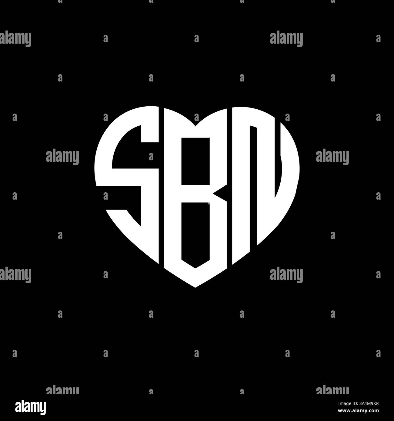 Letter sbn logo Stock Vector Images - Alamy