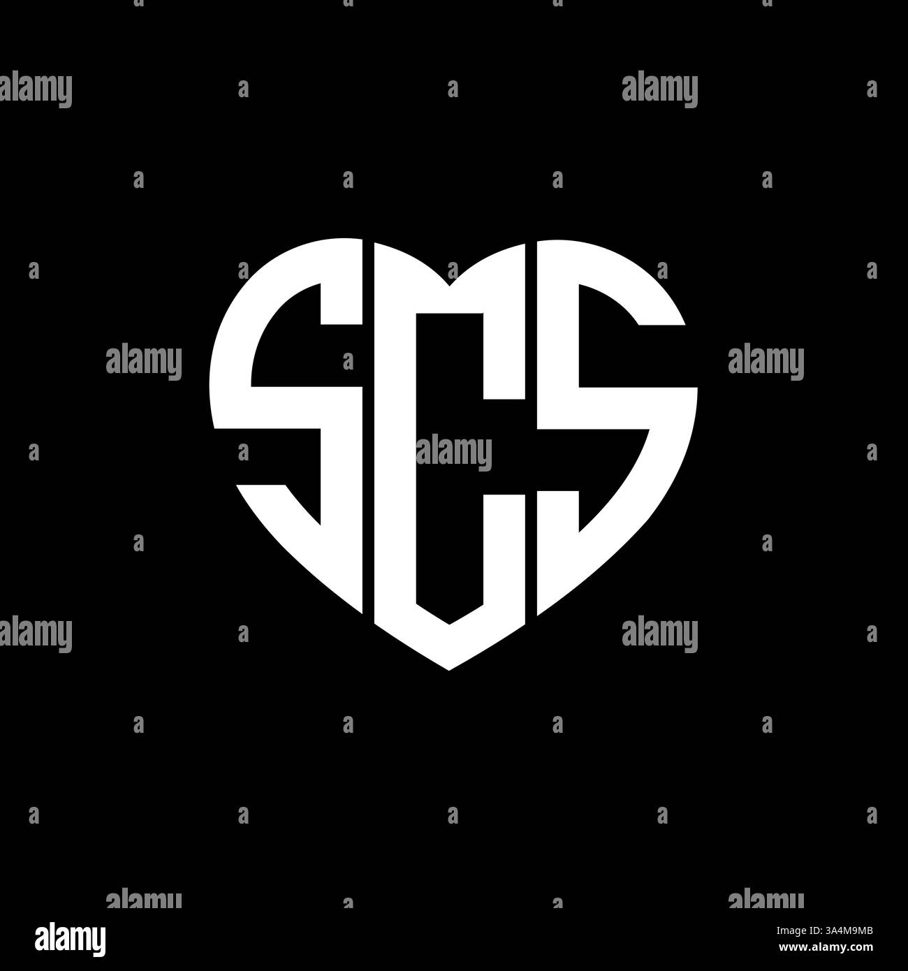 Letter scs logo Black and White Stock Photos & Images - Alamy