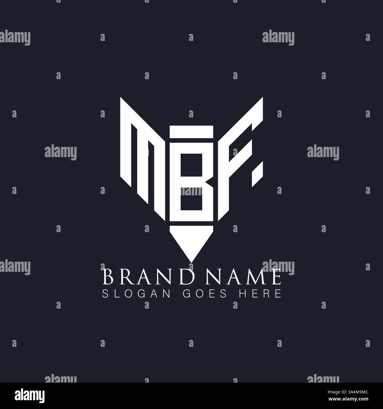 Mbf design Stock Vector Images - Alamy