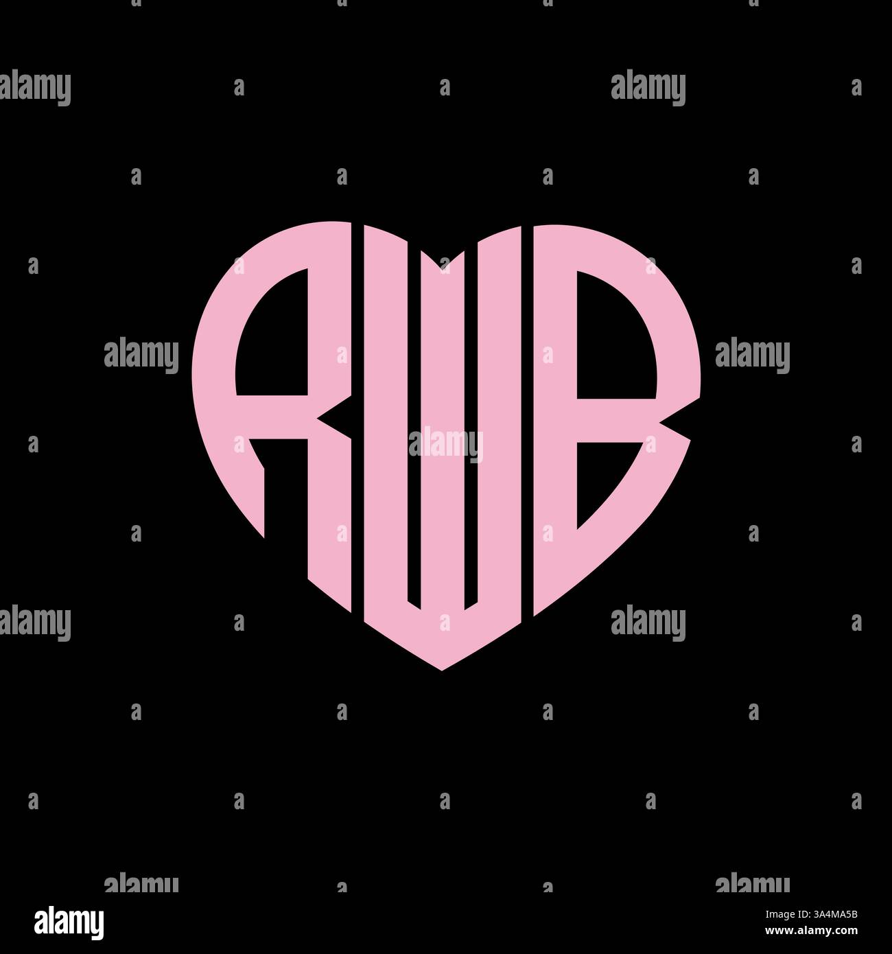 Rwb monogram hi-res stock photography and images - Alamy