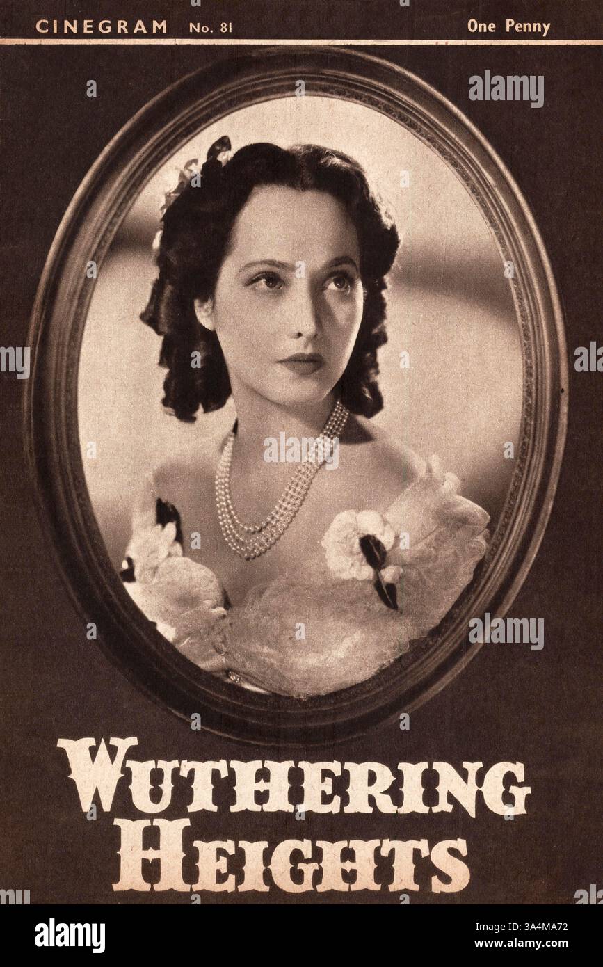1939 cinegram magazine actress merle oberon hi-res stock photography ...
