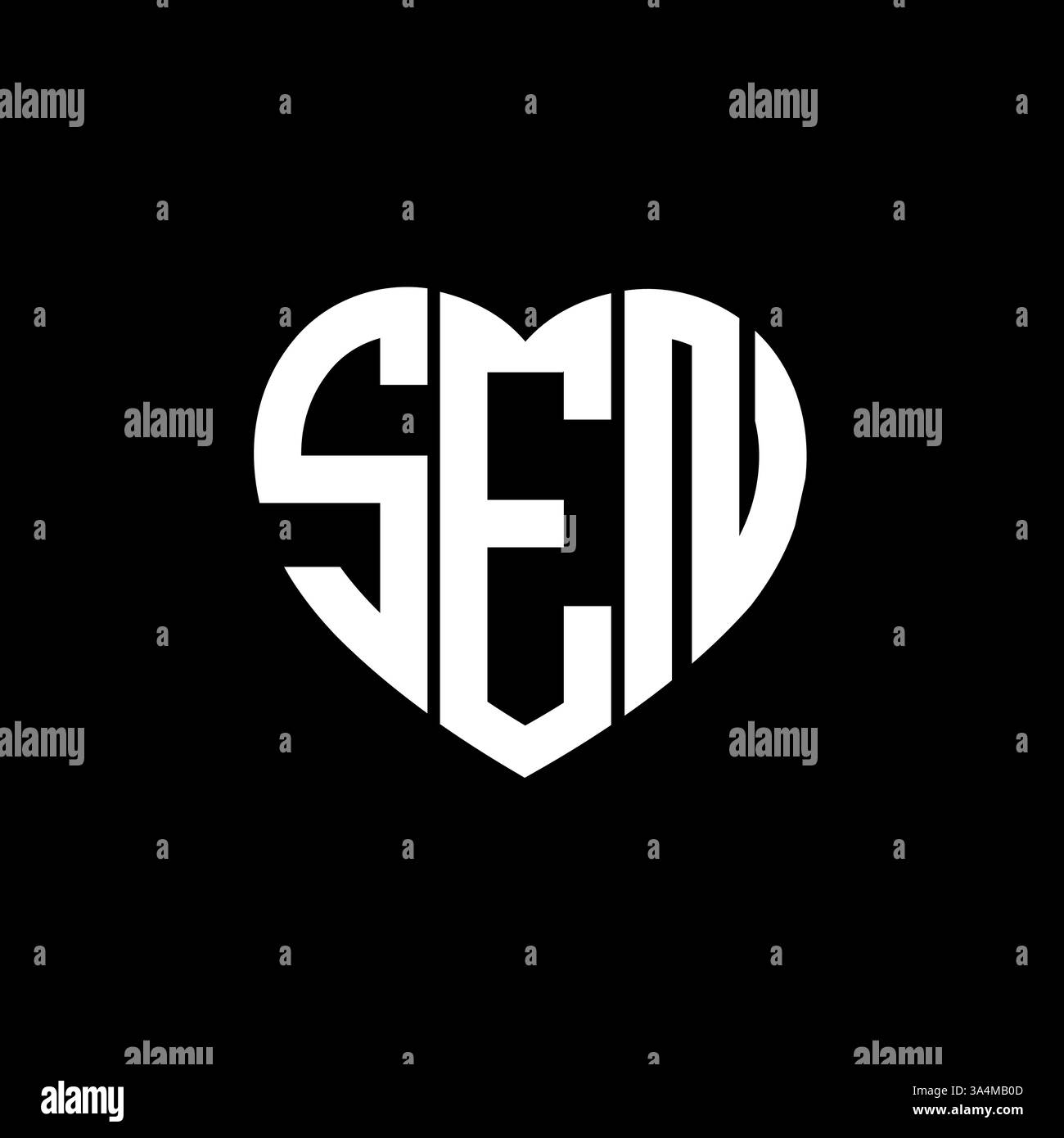 Sen monogram hi-res stock photography and images - Alamy
