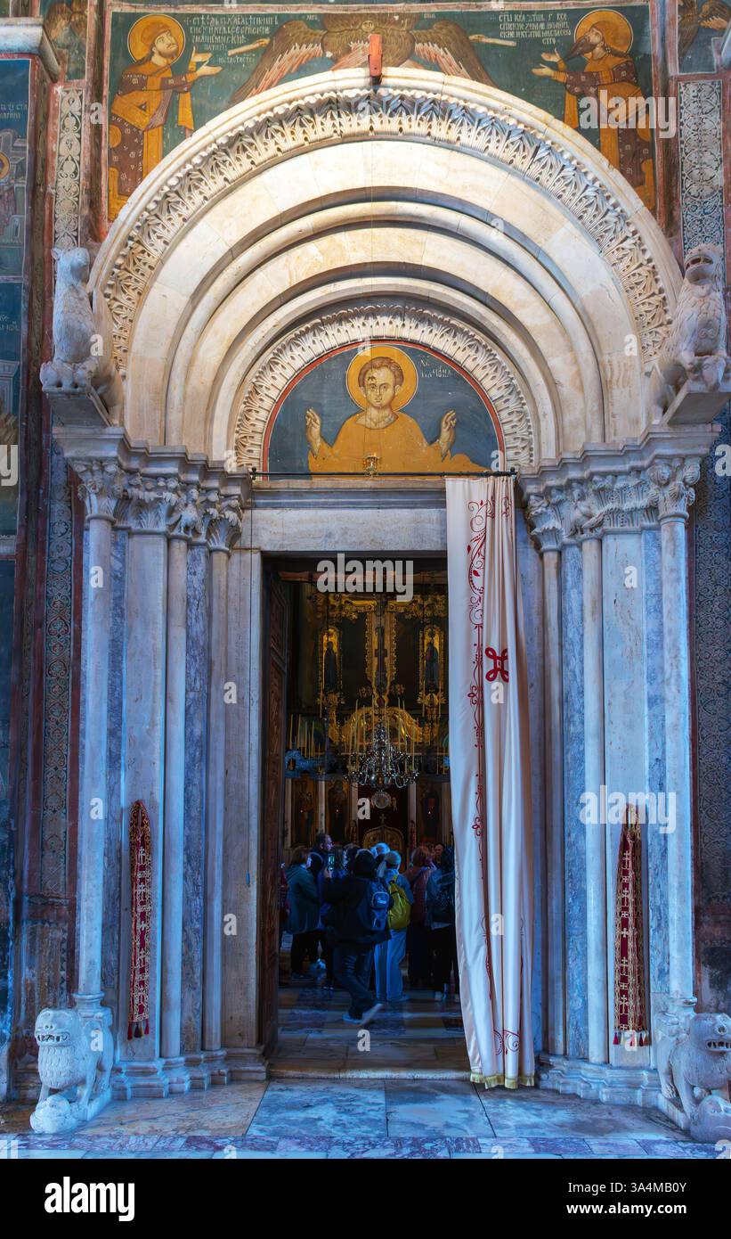 The Visoki Dečani Monastery is a medieval Serbian Orthodox Christian ...
