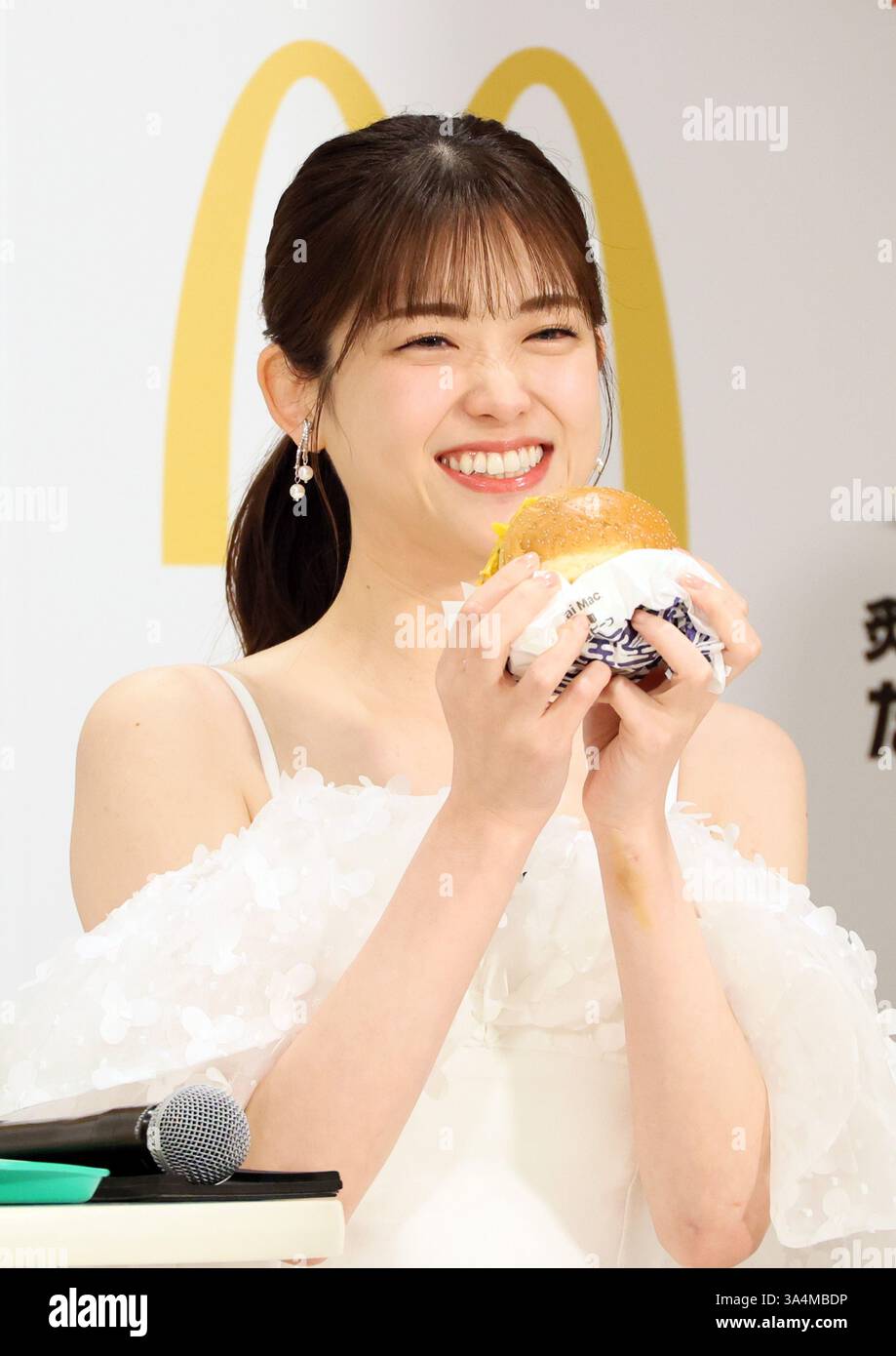 Tokyo, Japan. 19th Mar, 2025. Japanese actress Sayuri Matsumura attends ...