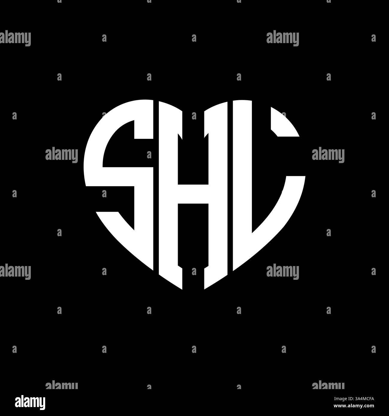 Shl logo design hi-res stock photography and images - Alamy