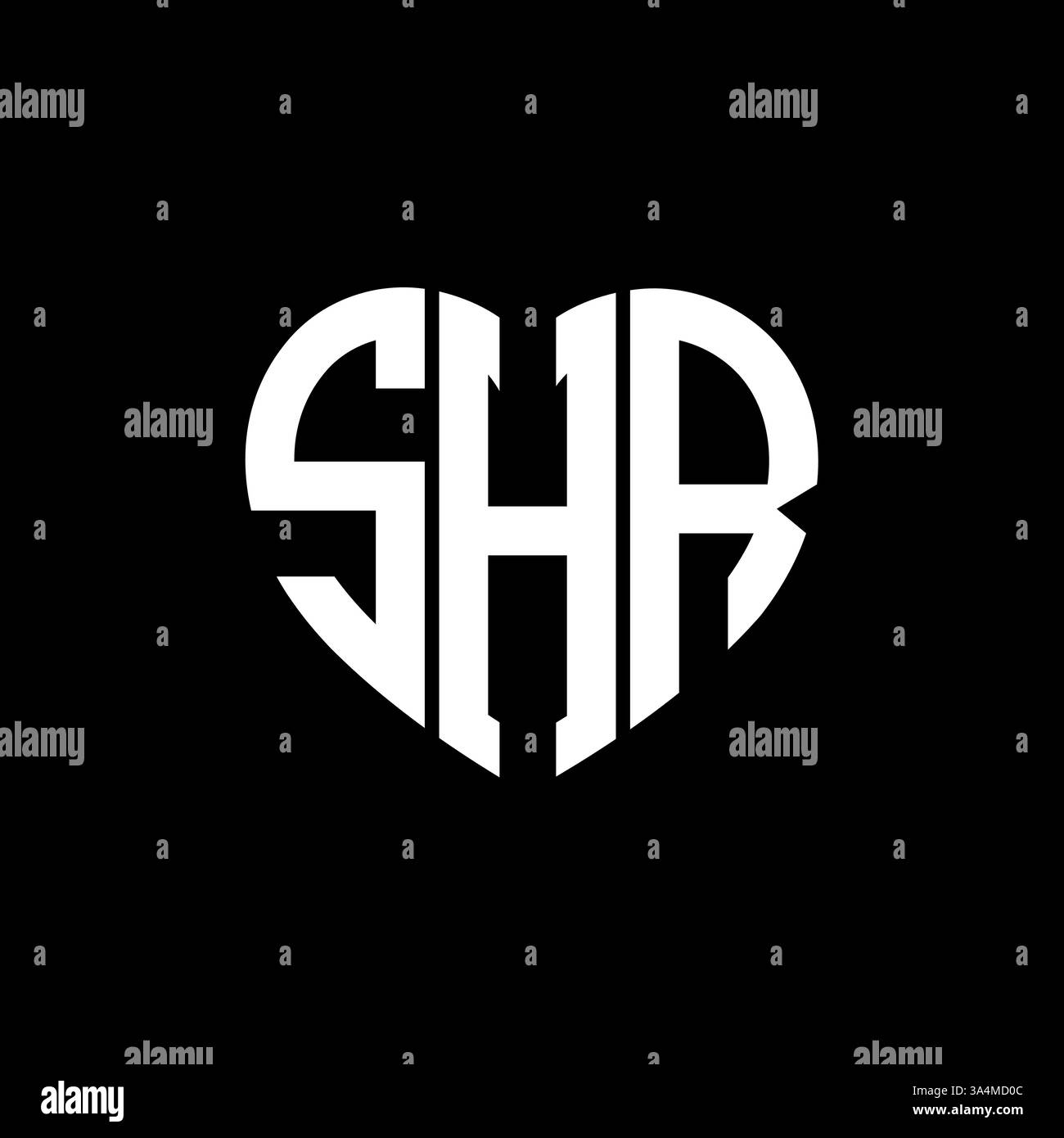 Shr logo design hi-res stock photography and images - Alamy