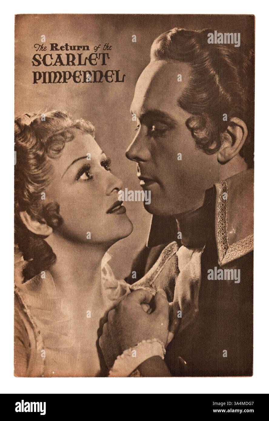 1937 Cinegram magazine No 3 film Return of the Scarlet Pimpernel ...