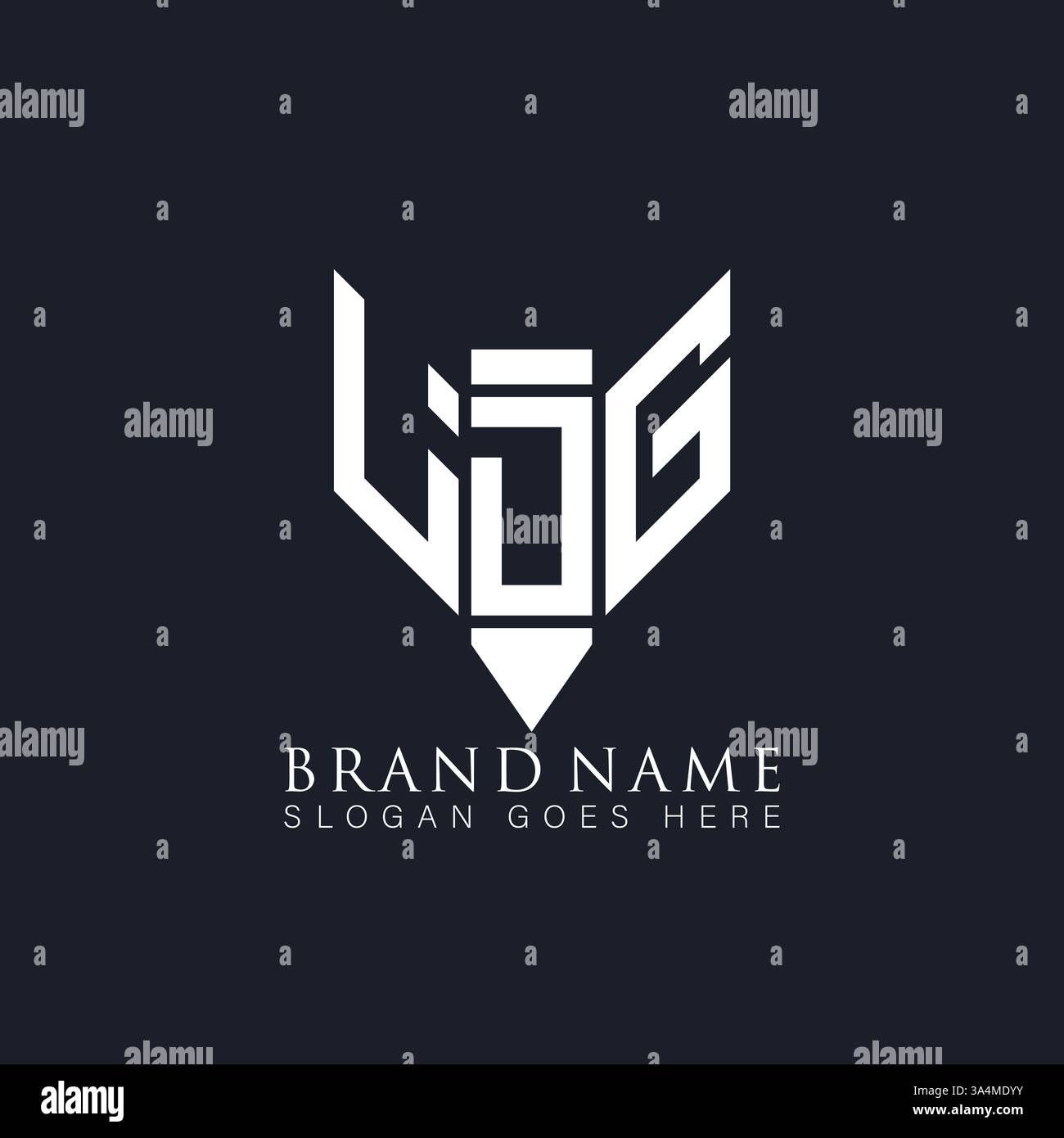 Ldg logo design hi-res stock photography and images - Alamy
