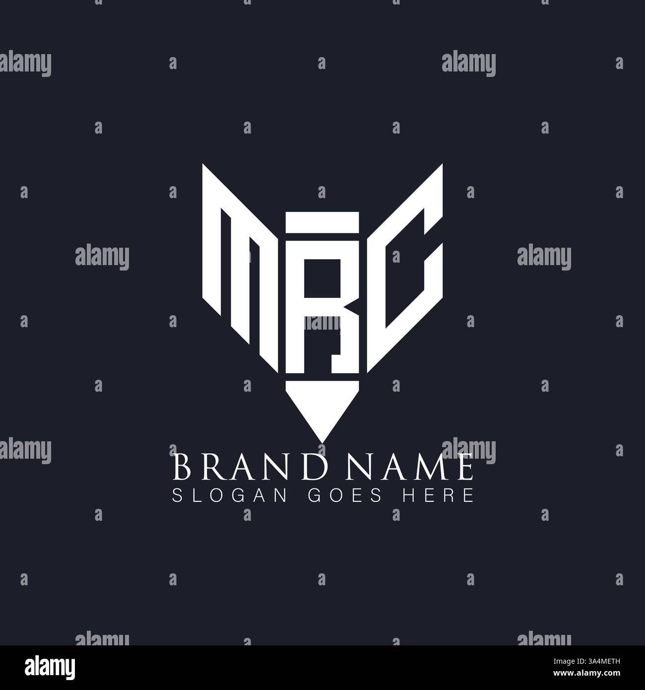 Mrc logo design hi-res stock photography and images - Alamy