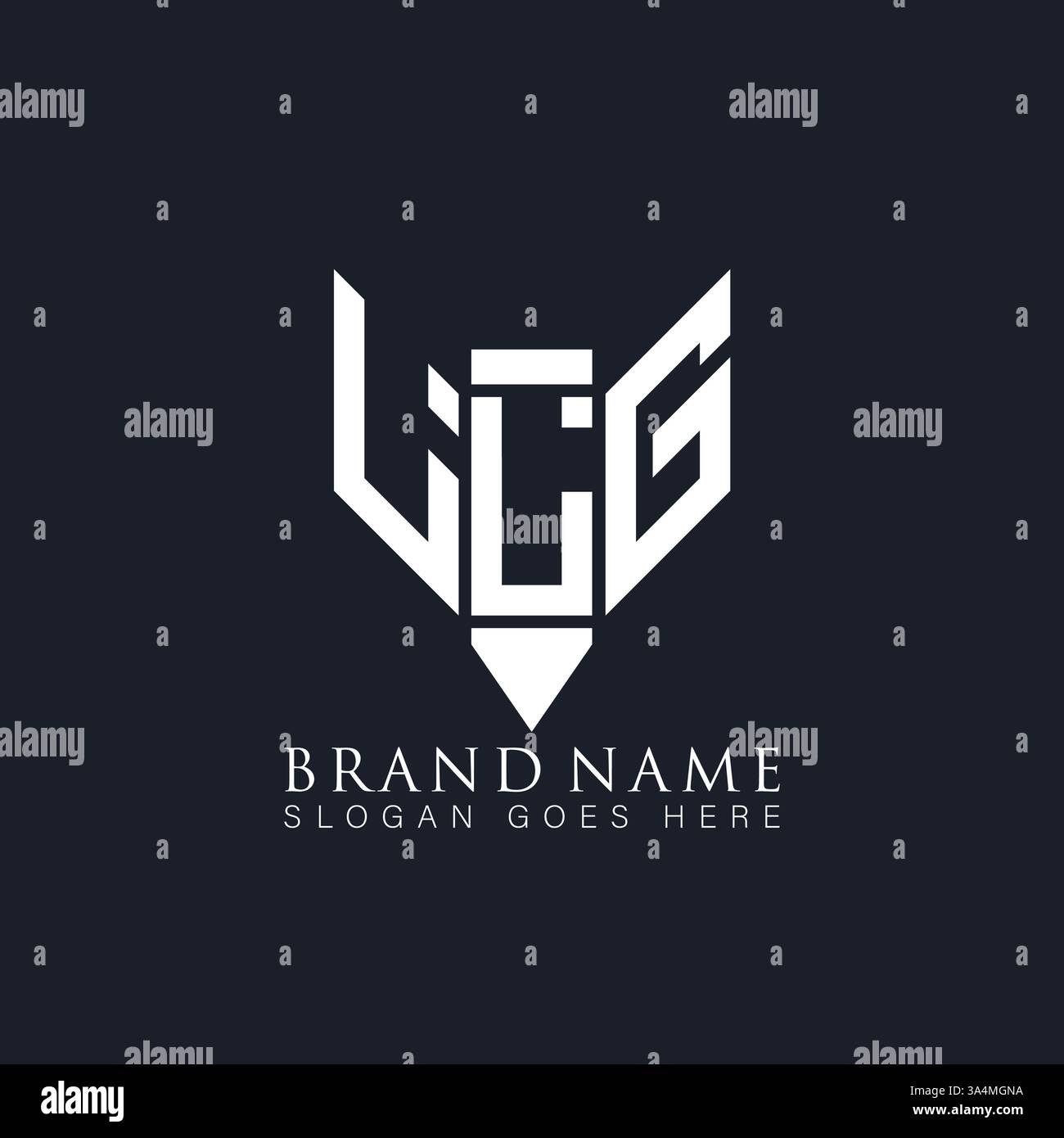 Llg monogram hi-res stock photography and images - Alamy