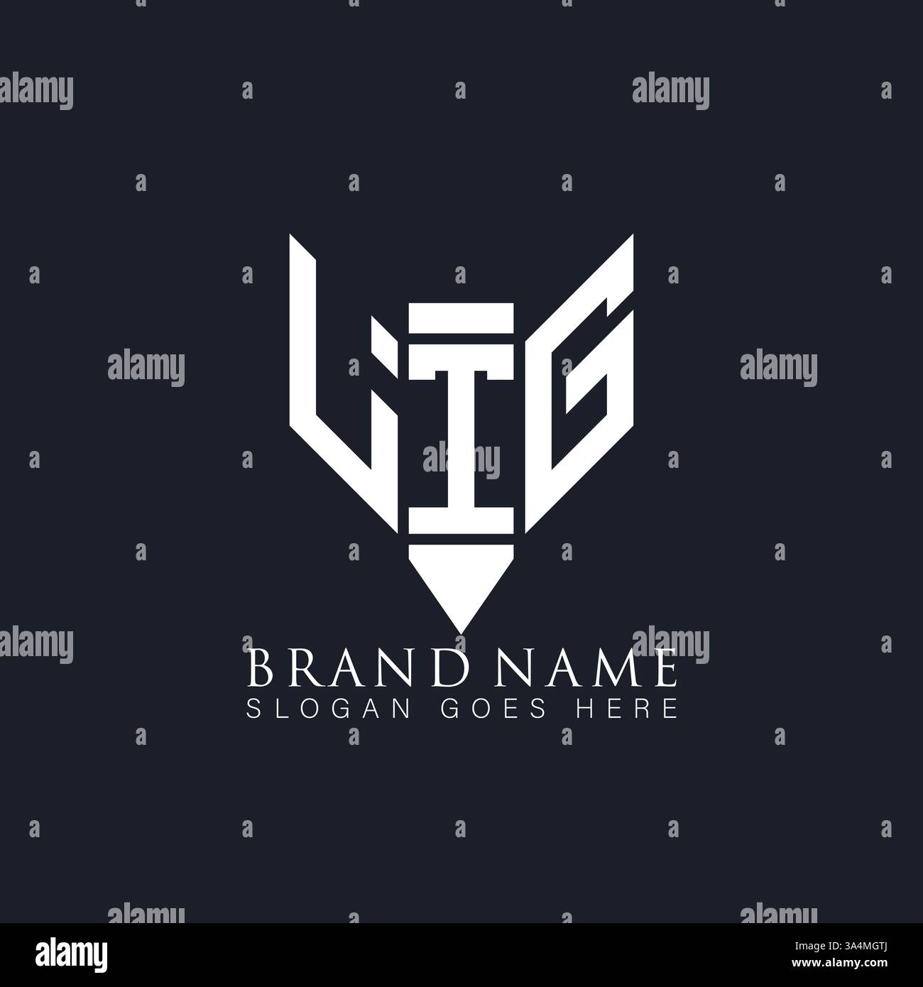 Ltg monogram hi-res stock photography and images - Alamy