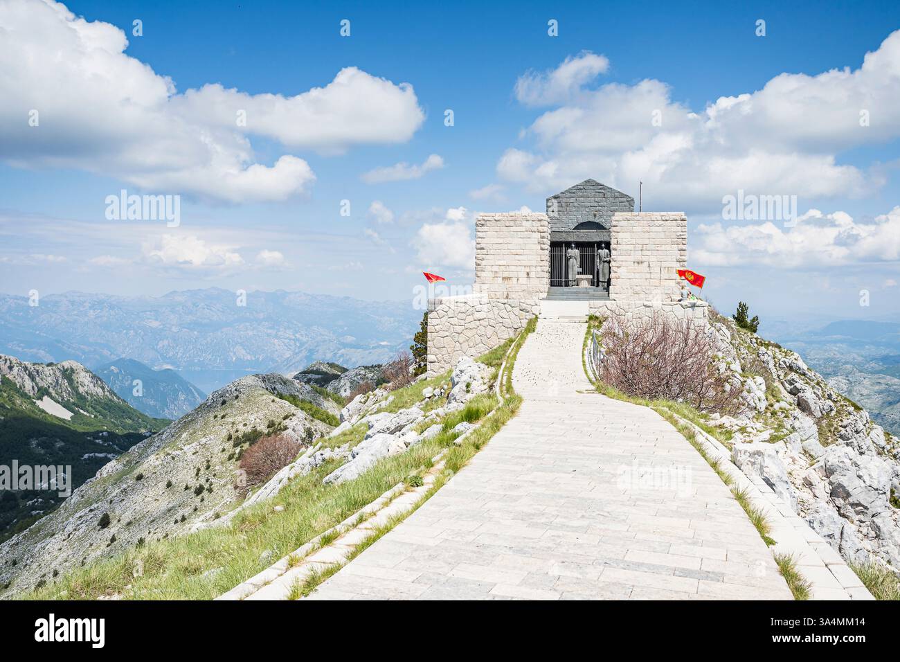Entrance to Petar II Petrovic Njegos Mausoleum Stock Photo - Alamy