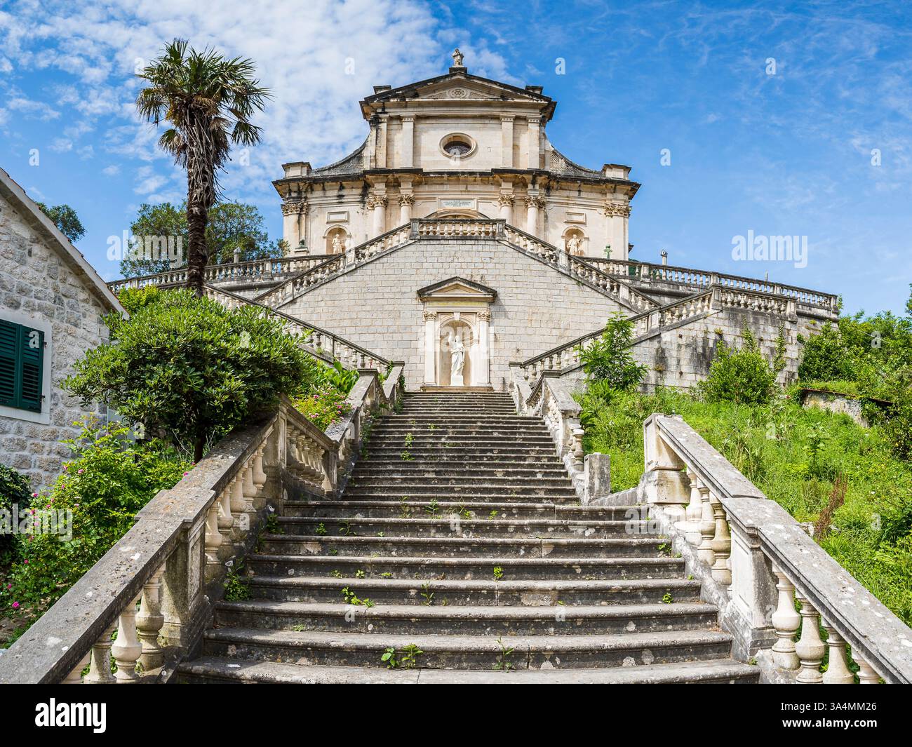 Our Lady Temple in Prcanj Stock Photo - Alamy