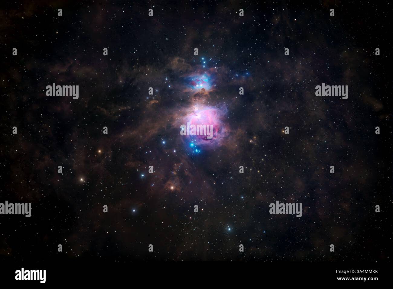 Orion Nebula deep space astrophotography. The beauty of the universe in ...