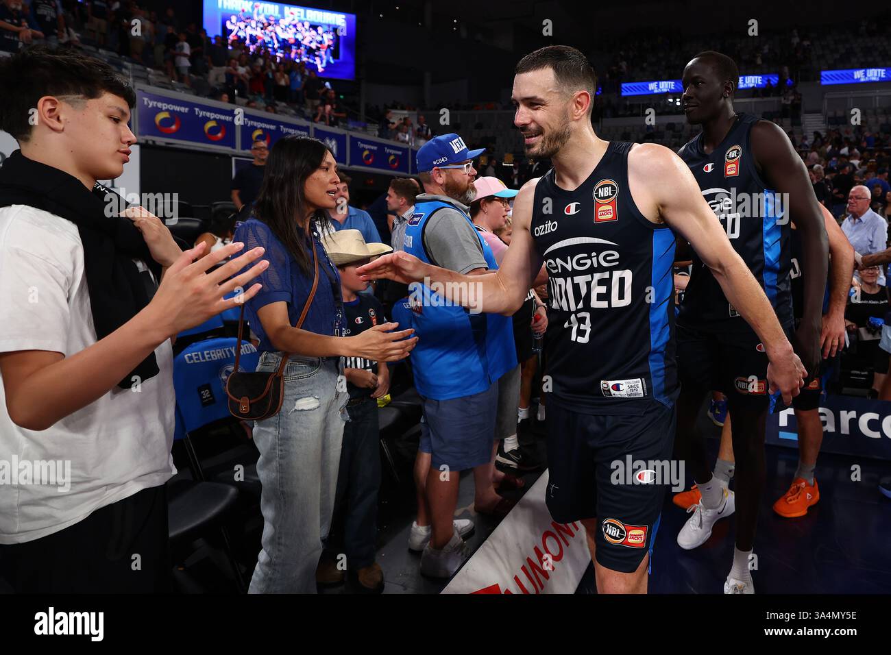 Melbourne, Australia. 19th Mar, 2025. Chris Goulding of Melbourne ...