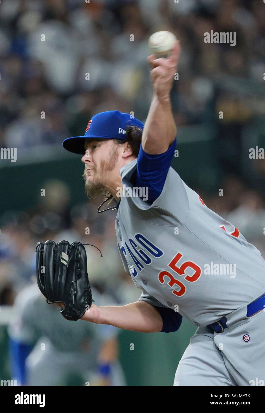 Justin Carl Steele of Chicago Cubs throws a ball as a starter in the ...