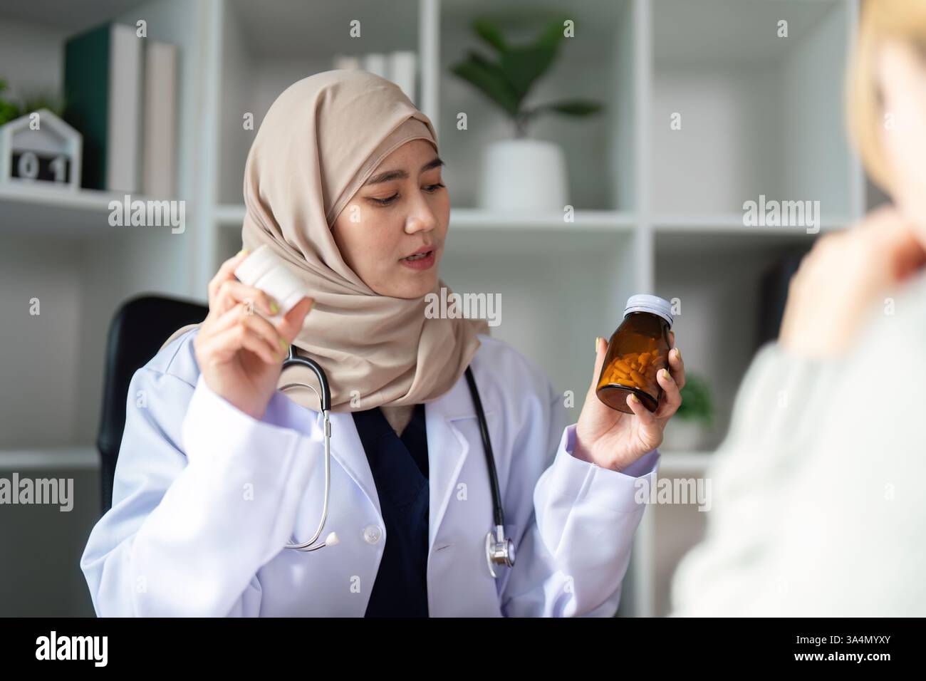 Medication Guidance and Patient Education. A healthcare provider ...