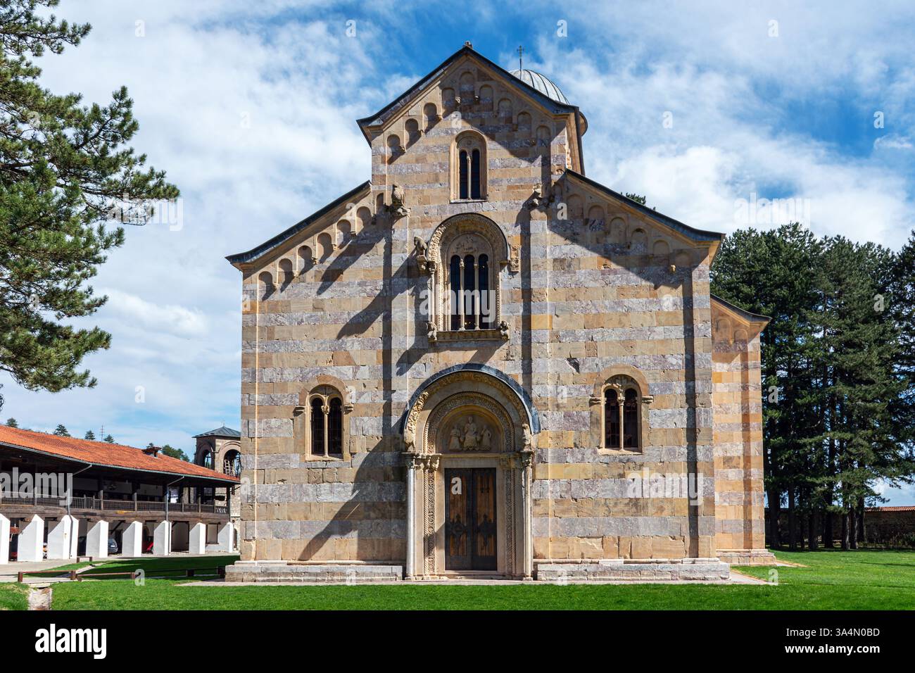 The Visoki Dečani Monastery is a medieval Serbian Orthodox Christian ...