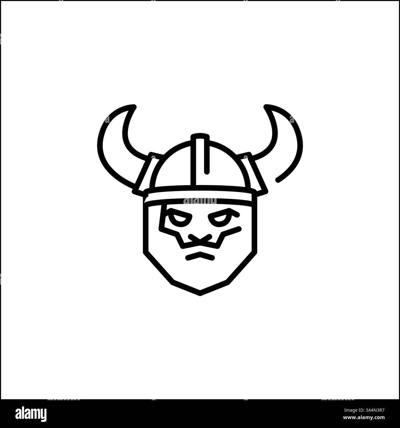 Viking Warrior icon Stock Vector Image & Art - Alamy
