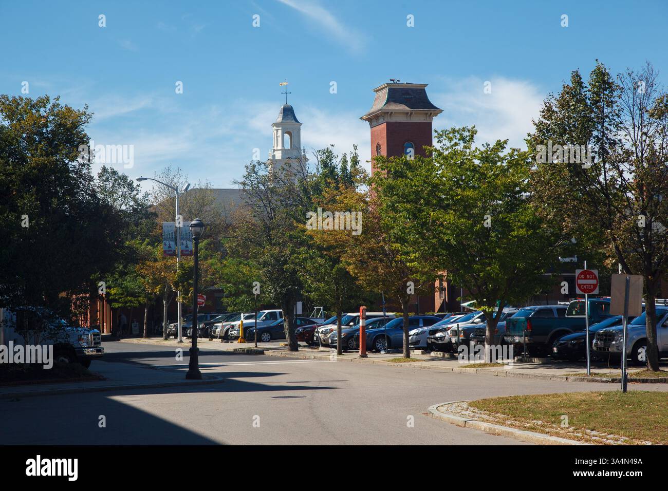 The Tabernacle Congregational Church U.C.C. and a historical brick ...